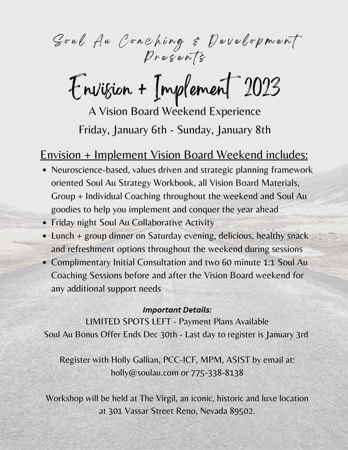 EnVISION & Implement - A Soul Au Vision Board Weekend Experience - The ...